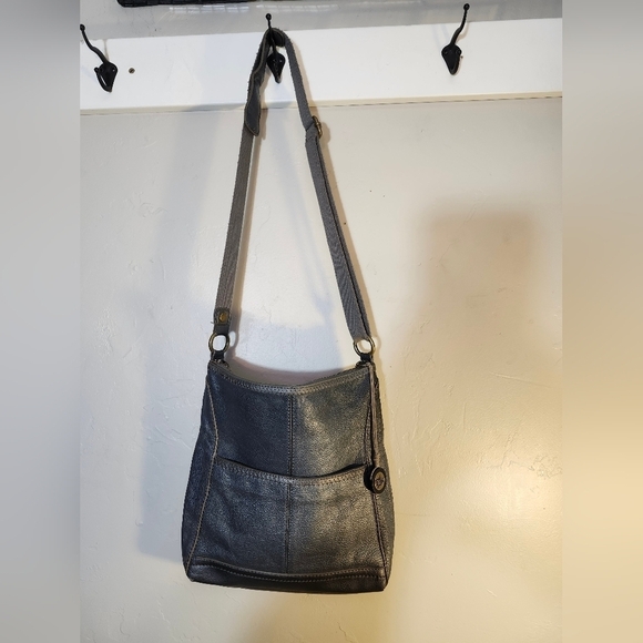 The Sak | Bags | The Sak Gray Leather Shoulder Bag | Poshmark